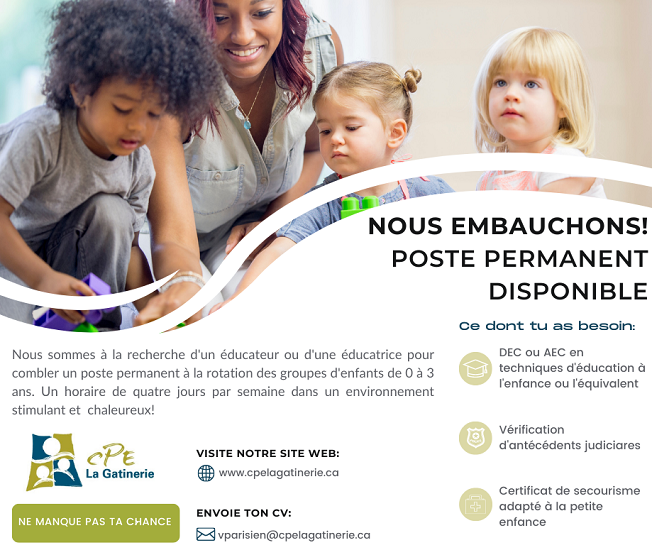 Installation - CPE La Gatinerie